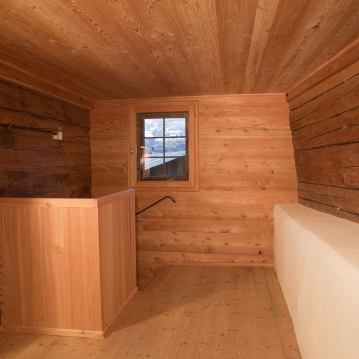 Strickbau in Paspels – Heusser Handwerk